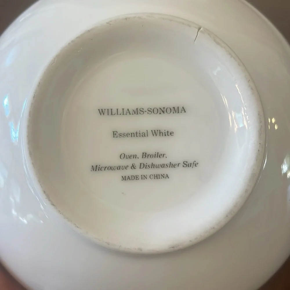 Williams Sonoma | Dining | Williamssonoma Essential White 6 All Purpose ...
